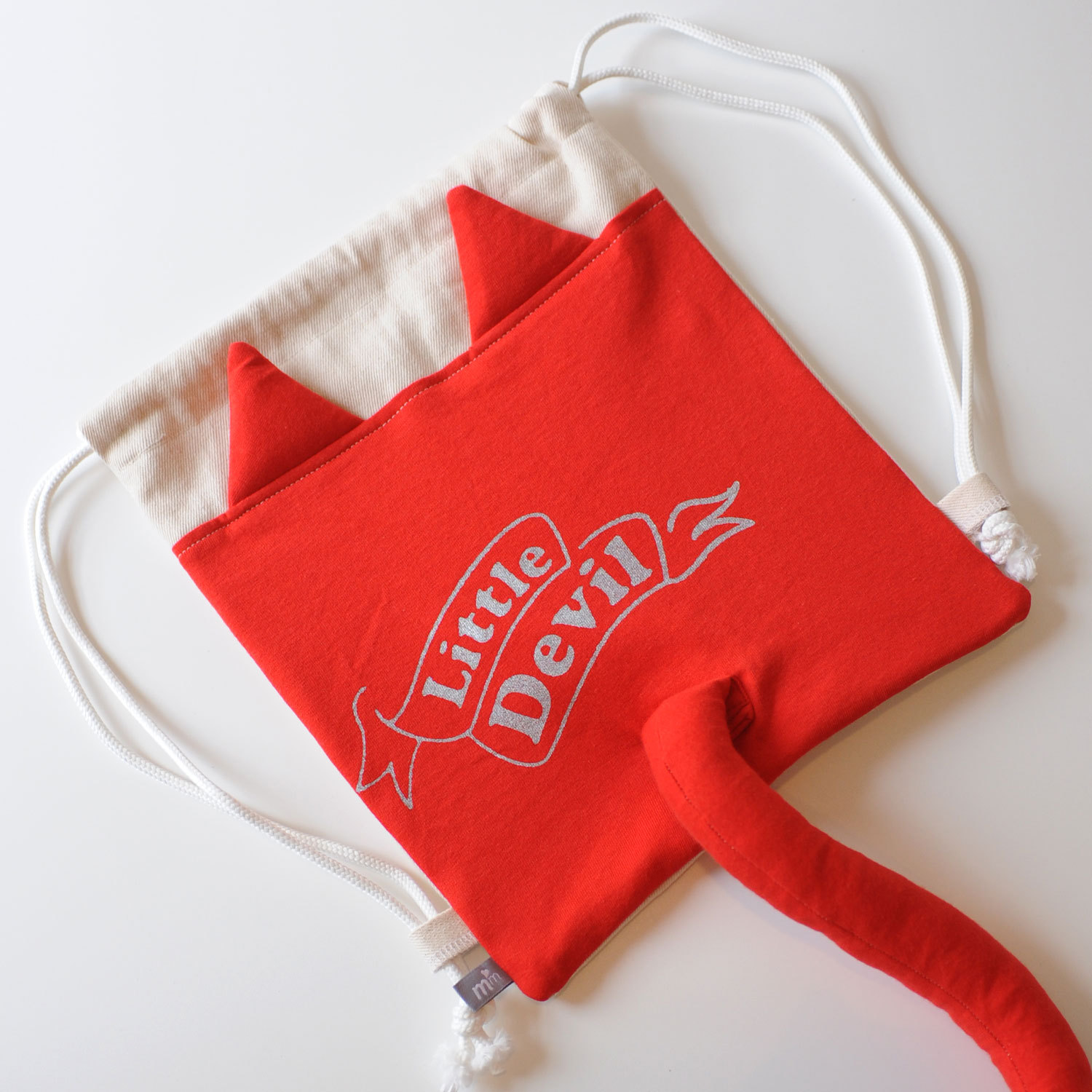 Dress Up Devil Drawstring Backpack on Luulla